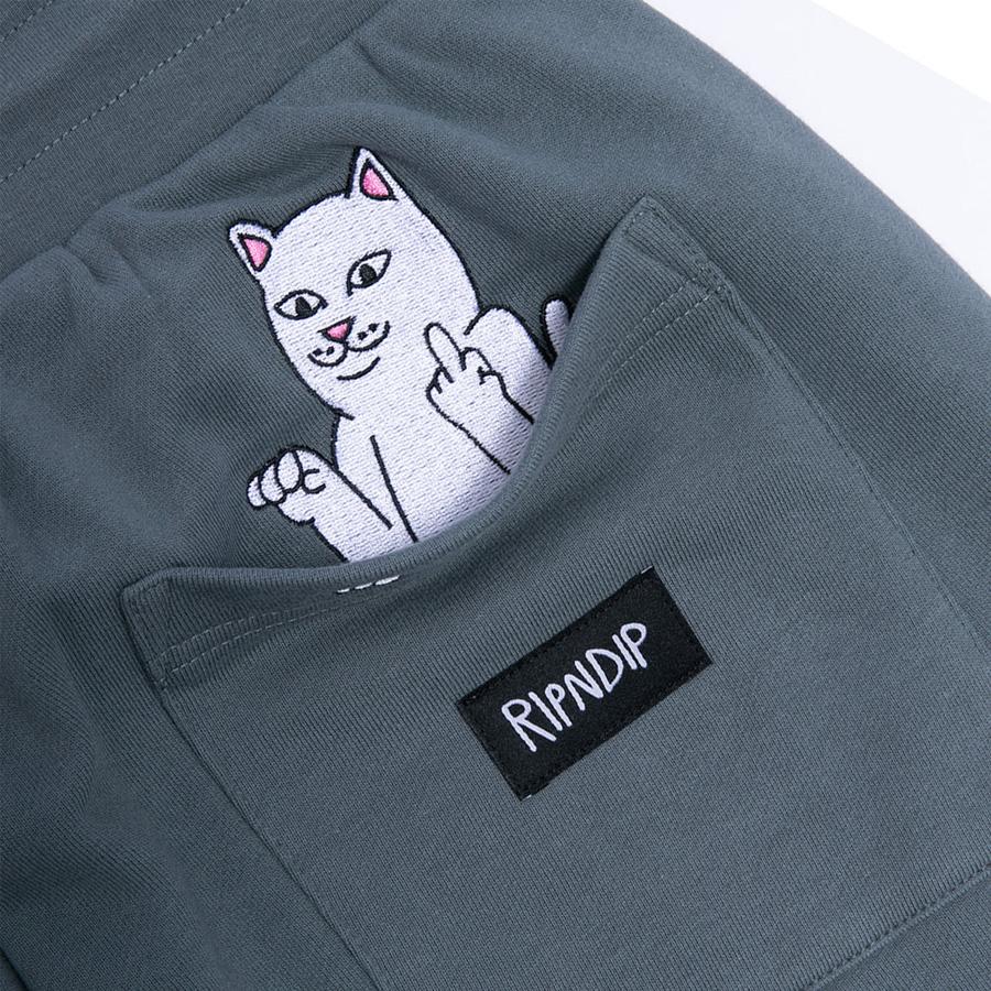 RIPNDIP Peek A Nerm Sweatpants Charcoal リップンディップ ボトム スウェットパンツ スケートボード ...