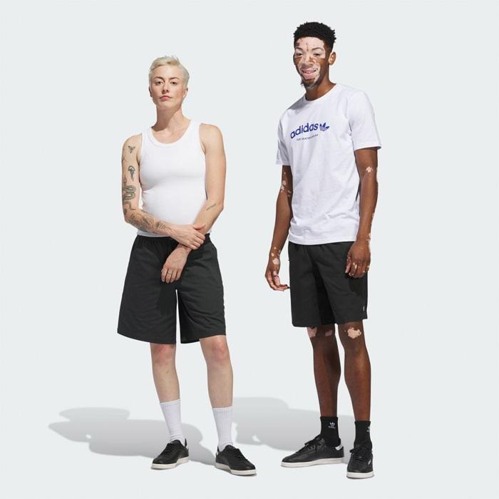 adidas ADIDAS アディダス スケートボーディング ショーツ (IU0102) SKATE SHORT 24SS CARBON ...