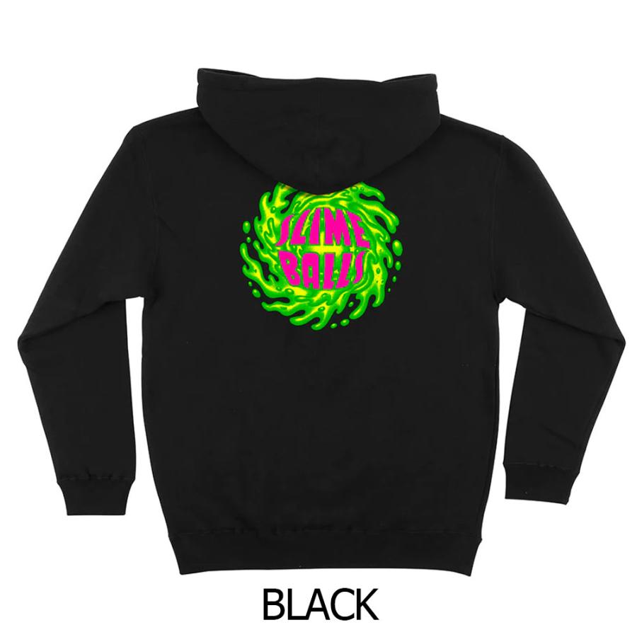 SANTA CRUZ SLIME BALLS P/O HOOD SB LOGO 22SP BLACK PGMAPGR スライムボールズ フー ...