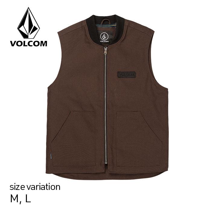 VOLCOM（ボルコム） VOLCOM SKATE VITALS C PROVOST VEST ヴォルコム カジュアル ベスト DBR ...
