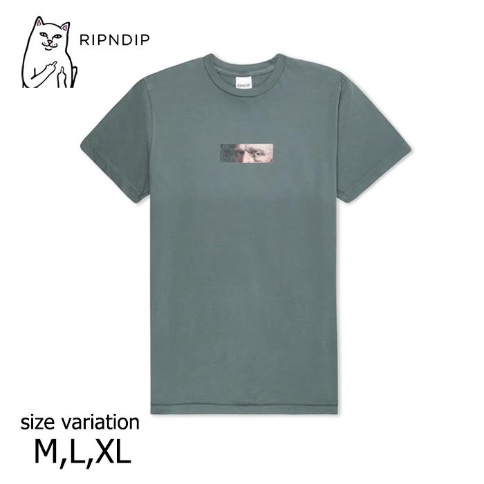 RIPNDIP VAN NERMAL TEE リップン ディップ Tシャツ 半袖 ベージュ メンズ レディース スケートボード ねこ ...