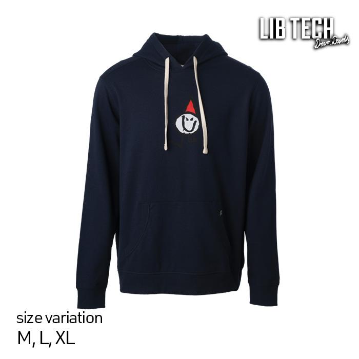 LIB TECH POLY L/S パーカー リブテック Dark Blue プルオーバー フーディー スノーボード スノボー スキー ...