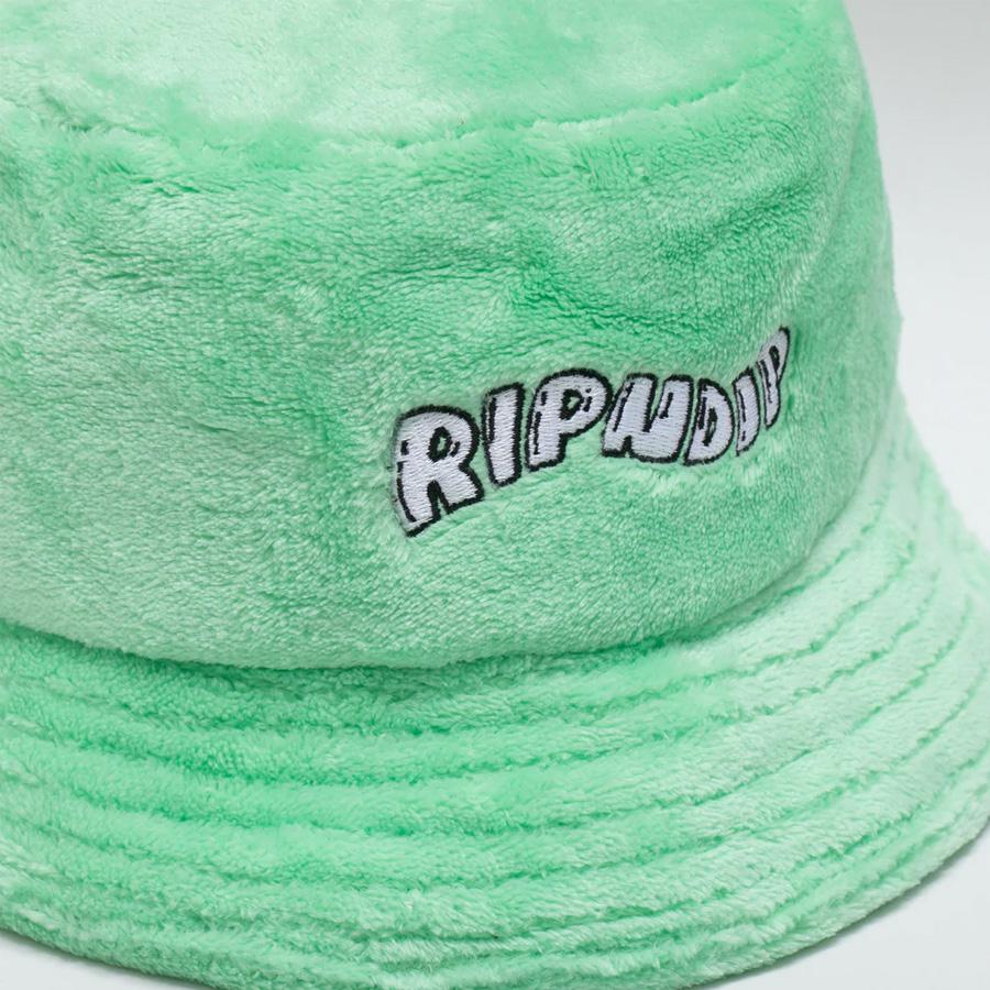 RIPNDIP Wave Sherpa Bucket Hat Pistachio リップンディップ 帽子 スケボー ウェーブ シェルパ ...