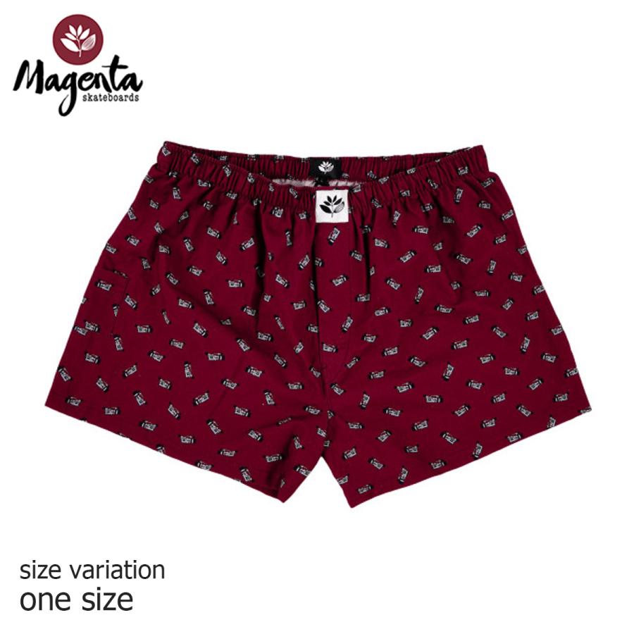 MAGENTA VX BOXER SHORTS BURGUNDY マゼンタ シャツ アンダーウェア 下着 トランクス パンツ ストリート ...