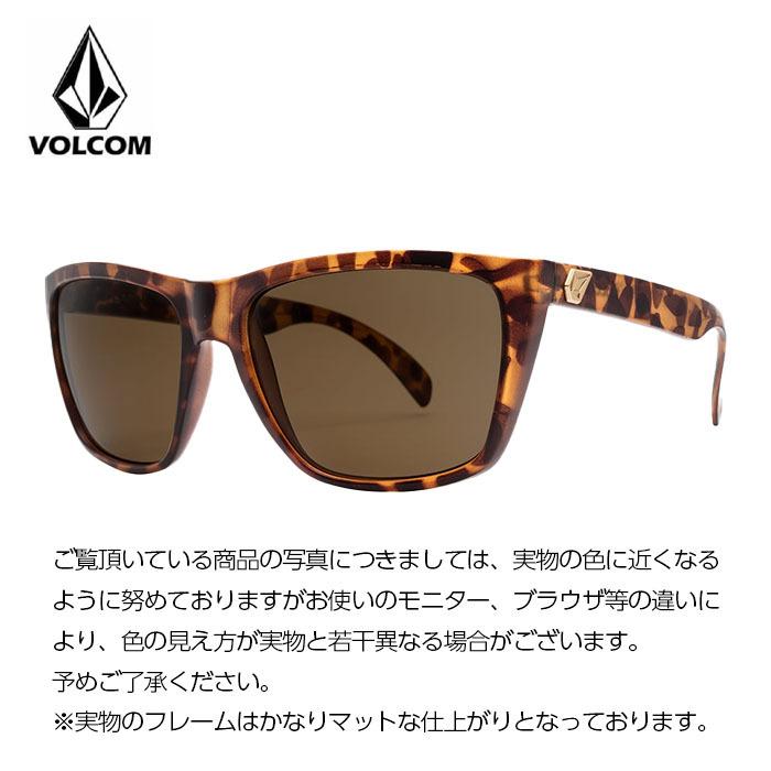 VOLCOM（ボルコム） VOLCOM BRZ-EA PLASM MATTE TORT ヴォルコム サングラス アイウェア アクセサリー マイクロファイバーサングラスポーチ : CRASS ...