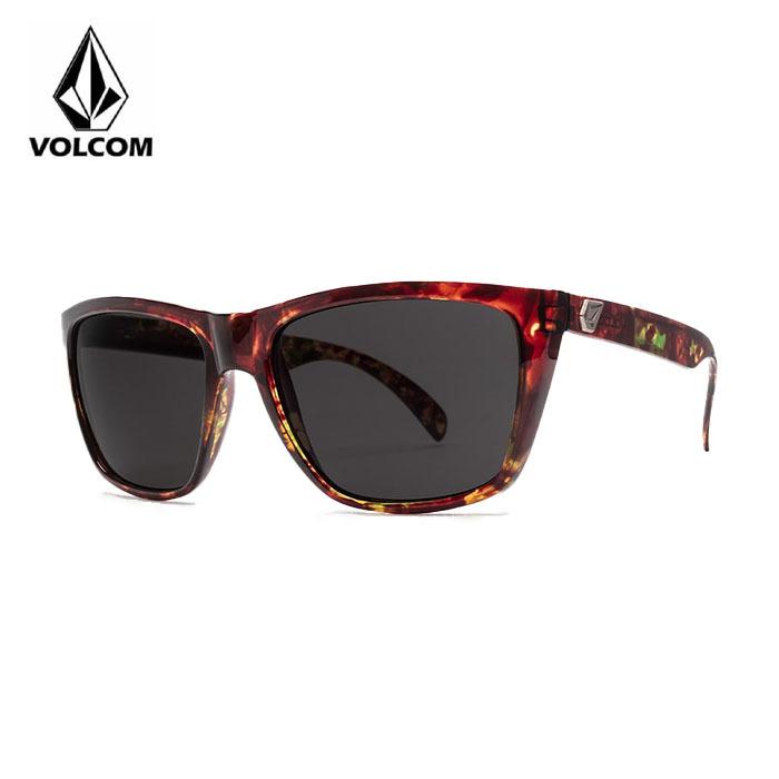 VOLCOM 2GRY-EA PLASM GLOSS SEA GRASS TORT ヴォルコム ボルコム サングラス アイウェア アクセサリー マイクロファイバーサングラスポーチ ...