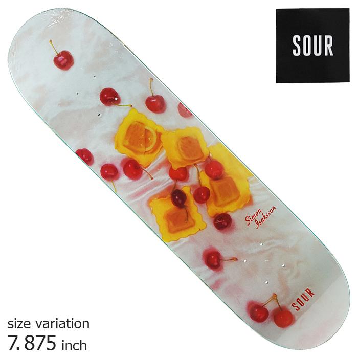 SOUR Simon-Ravioli 7.875 8.25 スケートボード デッキ サワー スケボー : CRASS ONLINE STORE ...