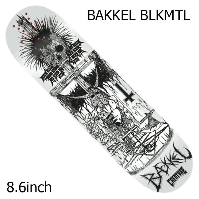 CREATURE RAFFIN BLKMTL BAKKEL 8.53 8.6 inch クリーチャー スケートボード デッキ スケボー ...