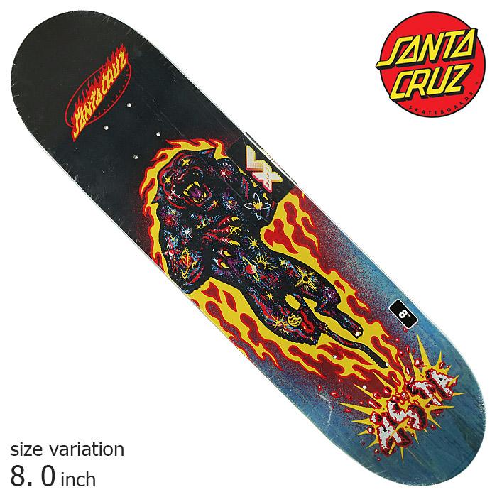 SANTA CRUZ（サンタクルーズ） SANTA CRUZ VX ASTA COSMIC CAT 8.0inch スケボー スケートボード ...