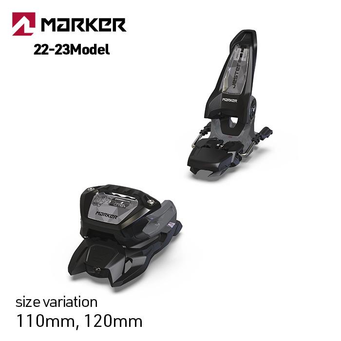 MARKER 22-23 JESTER 16 ID マーカー ジェスター ブラック レッド フリーライド 110mm 120mm SKI ...