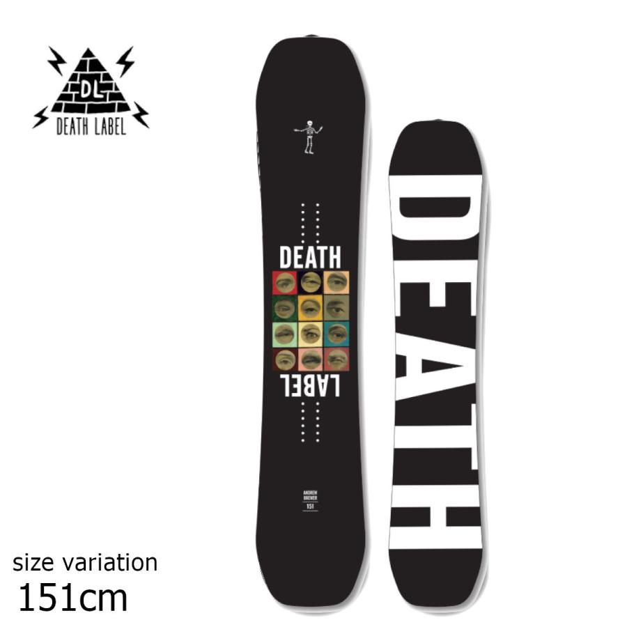 DEATH LABEL ANDREW BREWER 21-22 デスレーベル デスラベル アンドリュー ブリューワー スノーボード 板 グラ ...