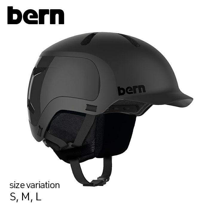 BERN WATTS 2.0 WINTER MIPS MATTE BLACK バーン ヘルメット ワッツ プロテクター スノーボード スキー ...