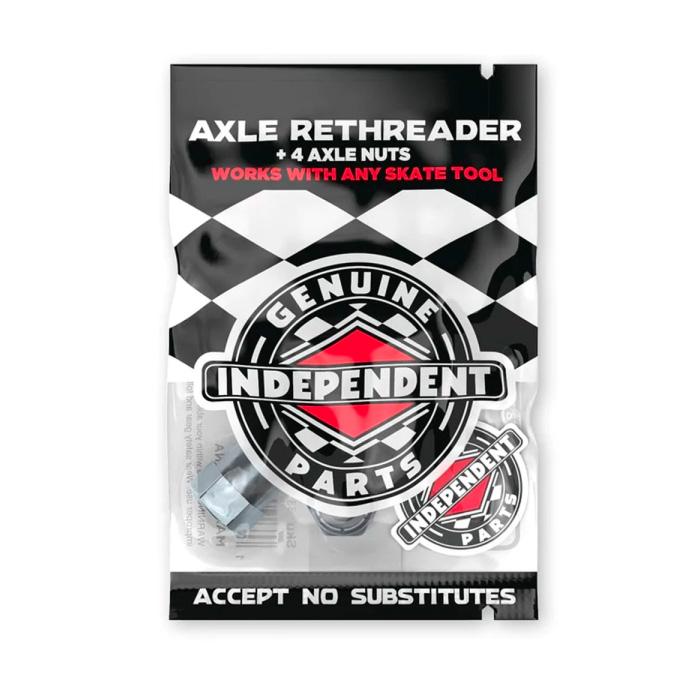 INDEPENDENT TRUCK COMPNY INDEPENDENT インディペンデント アクセルナット ねじ切りダイス付き ビス ...