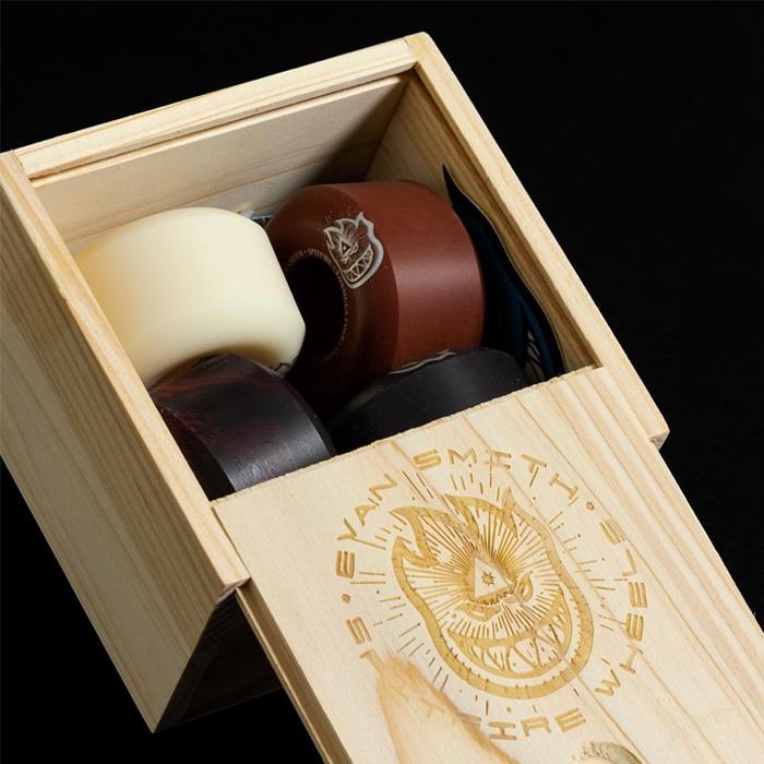 SPITFIRE WHEELS F4 99D EVAN SMITH CONICAL FULL (MASH UPS)IN SPECIAL BOX ...