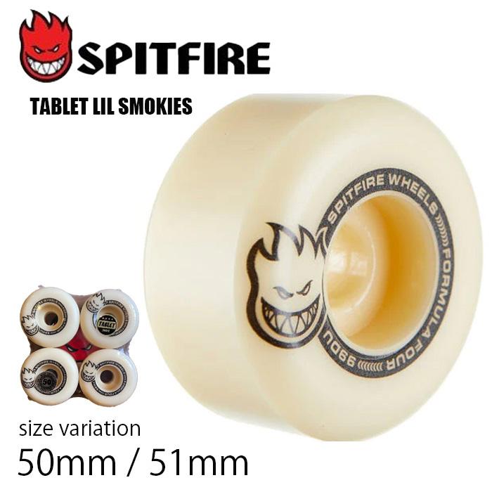 SPITFIRE WHEELS F4 99D TABLET LIL SMOKIES 50mm 51mm NATURAL スピットファイアー ...