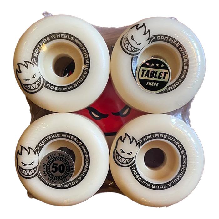 SPITFIRE WHEELS F4 99D TABLET LIL SMOKIES 50mm 51mm NATURAL スピットファイアー ...