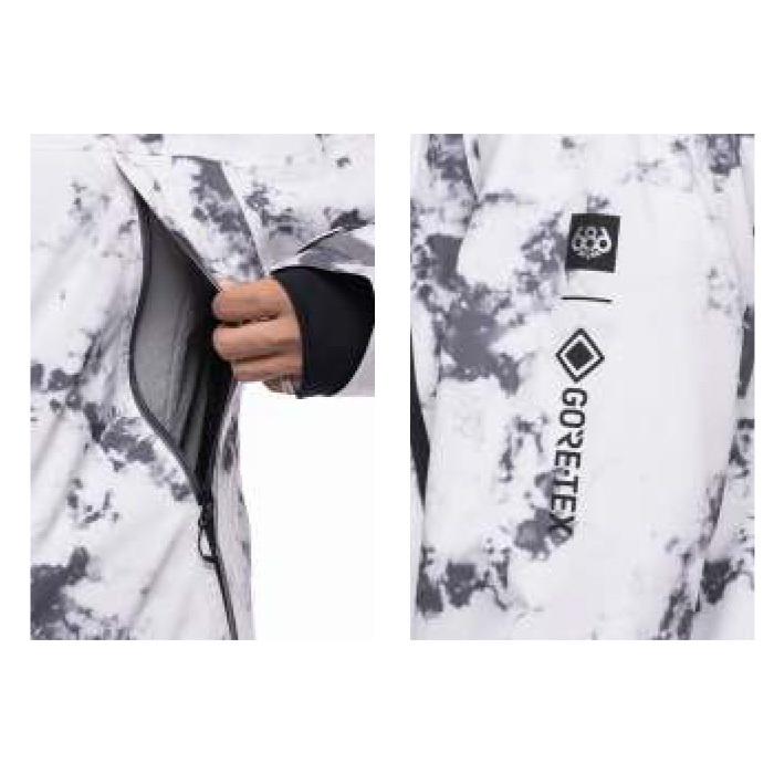 686 22-23 GORE-TEX Hydrastash Sync Jacket ウェア BRICK RED CLRBLK スノーボード ...