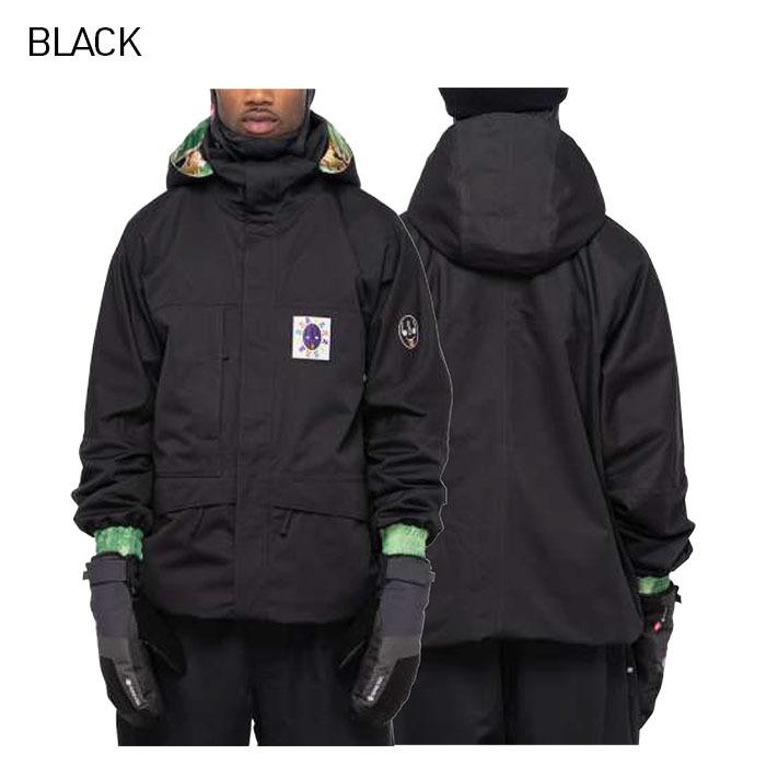 686 22-23 Dojo Jacket ウェア CLOUDY GREEN PUTTY BLACK スノーボード スノーウェア スノボー ...