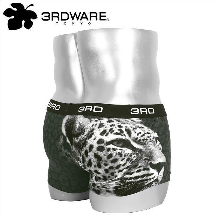 3RDWARE ボクサーパンツ メンズ サードウェア 綿 コットン 男性 下着 国産 国内生産 日本製 ブランド クリスマス プレゼント ギフト JAGUAR HEAD : ブランド下着なら ...