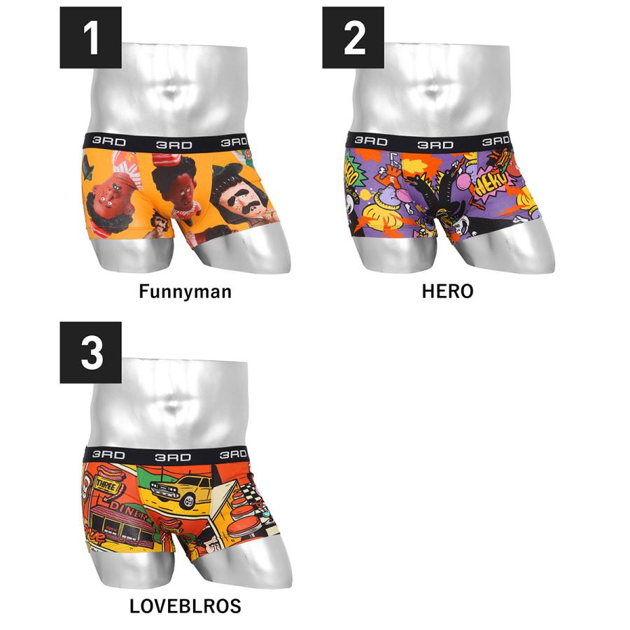 3RDWARE サードウェア ボクサーパンツ メンズ コットン 男性 下着 国産 国内生産 日本製 ブランド メール便 新生活 プレゼント : ブランド下着ならCrazy Ferret ...