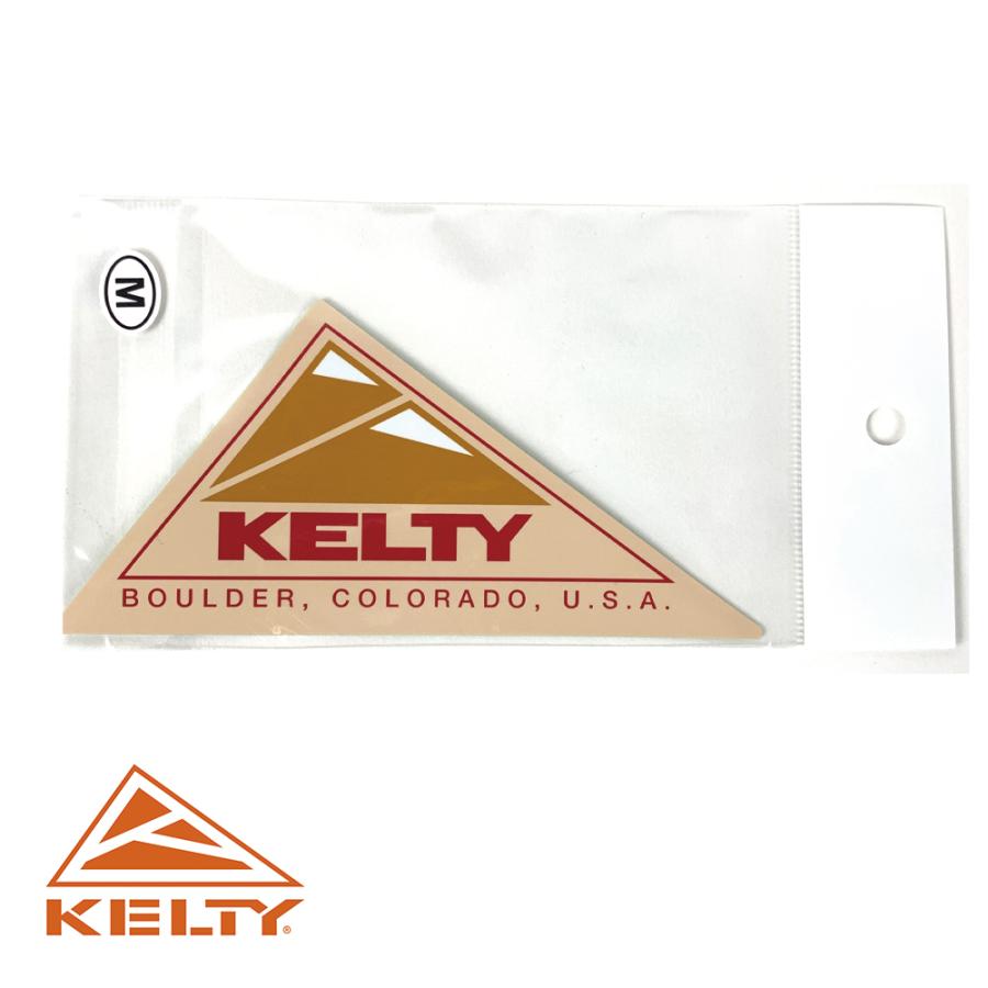 KELTY ケルティ/KELTY 正規品/ステッカー/KELTY三角 ロゴ ステッカーMサイズ/2018101/シール/シート ラッピング不可 ...