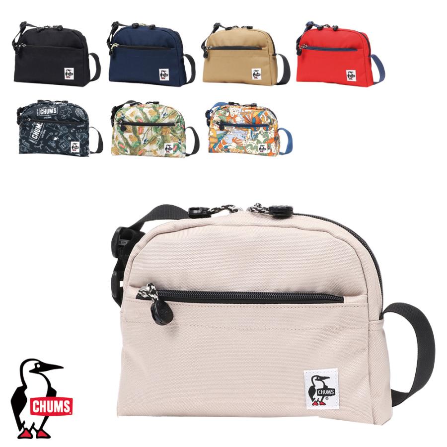 CHUMS チャムス CHUMS正規品 リサイクルミニトラペゾイドショルダー ショルダーバッグ ジップ ポケット ショルダー バッグ/国内正規品/通勤/通学/CH60-3453 : 大きい ...