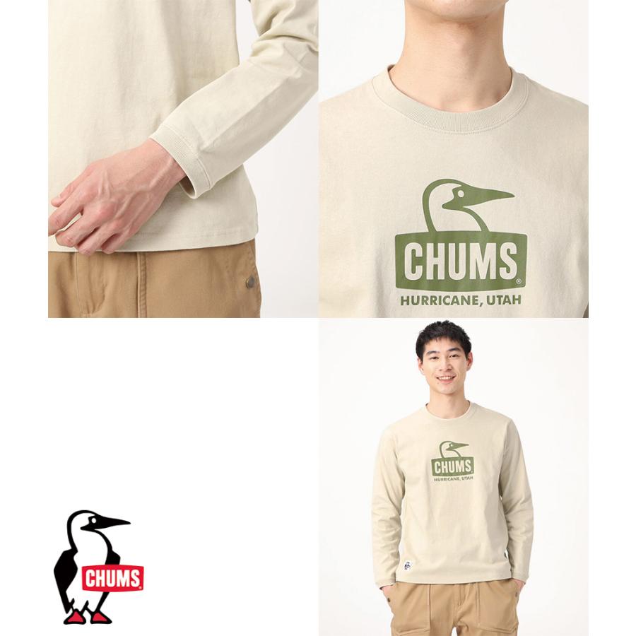 CHUMS チャムス CHUMS正規品 ブービーフェイスロングスリーブTシャツ トップス ロンT ロングTシャツ 長袖 ロゴ CH01-2274 : 大きいサイズの帽子専門店CREAK ...
