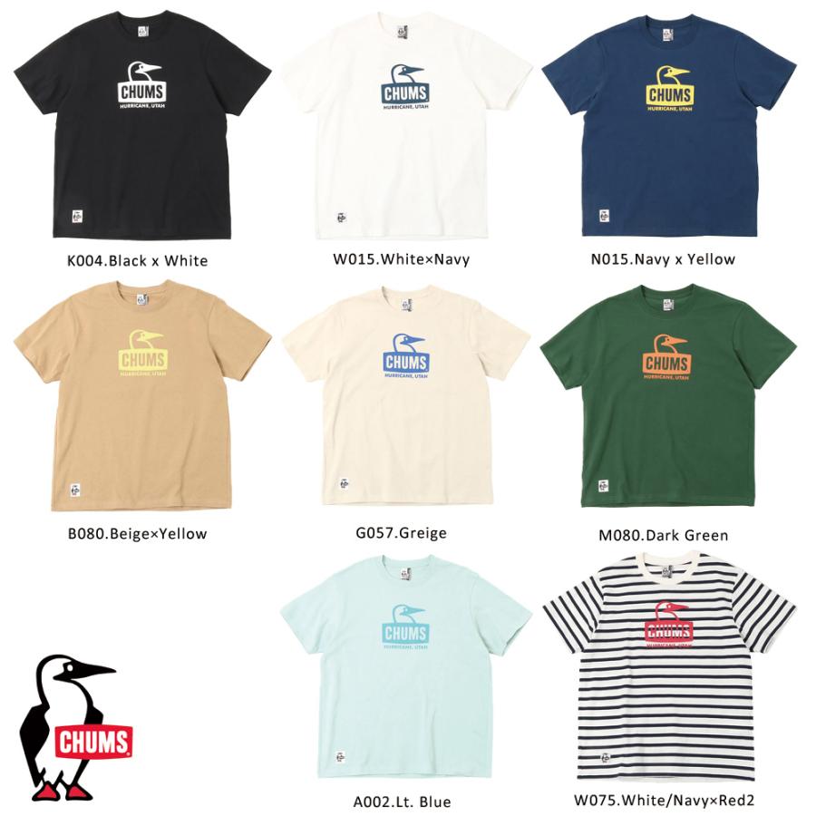 チャムス CHUMS正規品 ブービーフェイスTシャツ トップス Tシャツ ブービーフェイス Tシャツ ロゴ ティーシャツ 半袖 クルーネック プリント CH01-2278 : ch01 ...