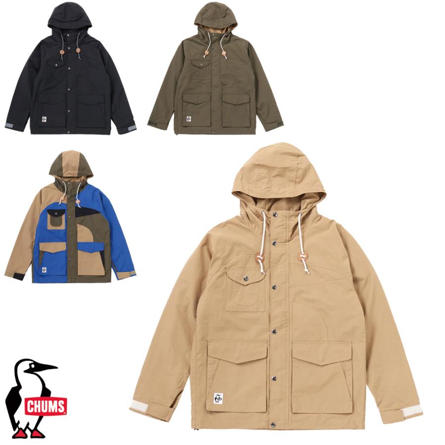 CHUMS チャムス CHUMS正規品 キャンピングパーカー ジャケット メンズ マウンテンパーカー ナイロンジャケット ウインドブレーカー アウター CH04-1385 : 大きいサイズの ...
