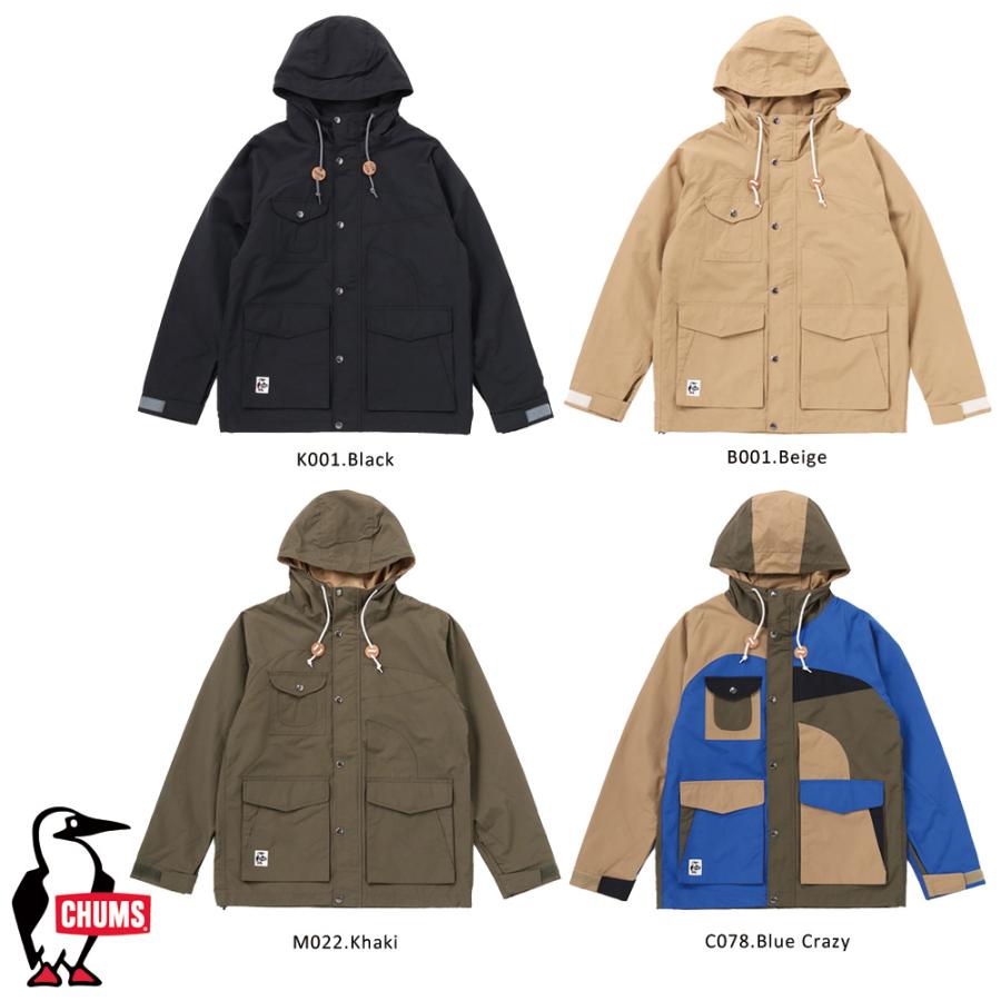 CHUMS チャムス CHUMS正規品 キャンピングパーカー ジャケット メンズ マウンテンパーカー ナイロンジャケット ウインドブレーカー アウター CH04-1385 : 大きいサイズの ...
