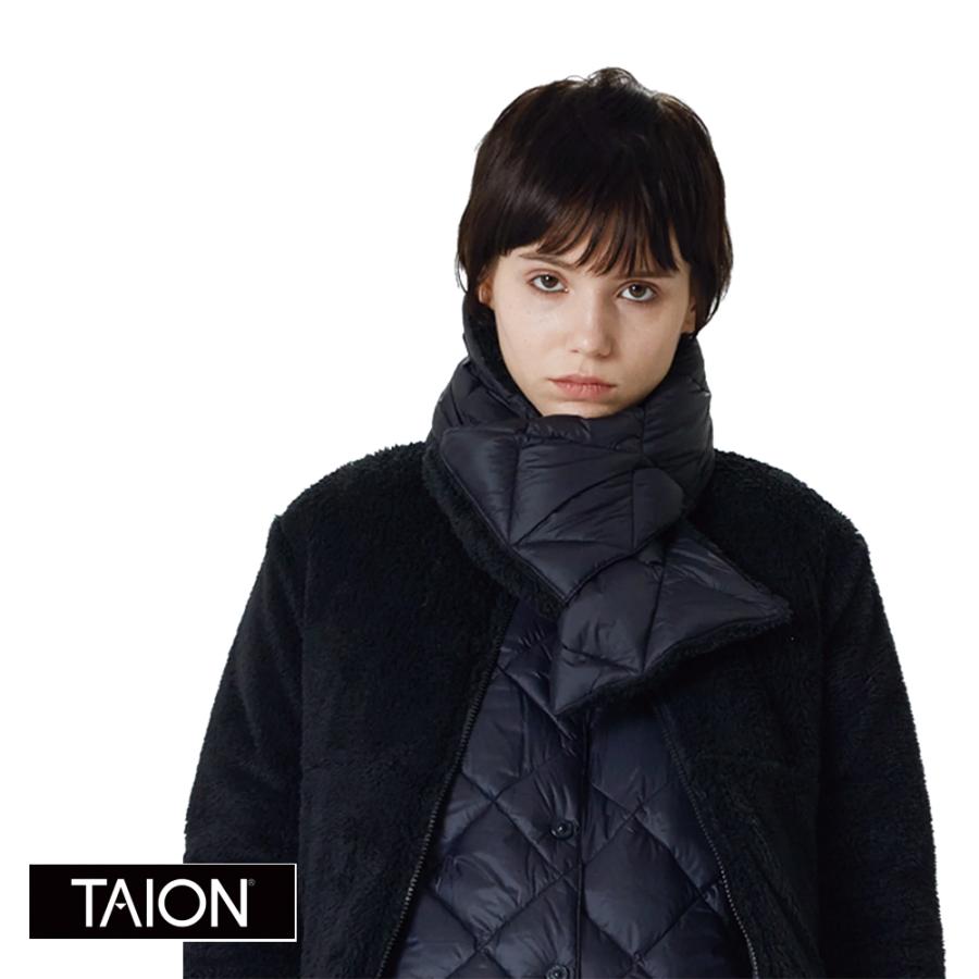 TAION タイオン正規品 シティ リバーシブル ダウンマフラー TAION-R201CI : 大きいサイズの帽子専門店CREAK - 通販 - Yahoo!ショッピング