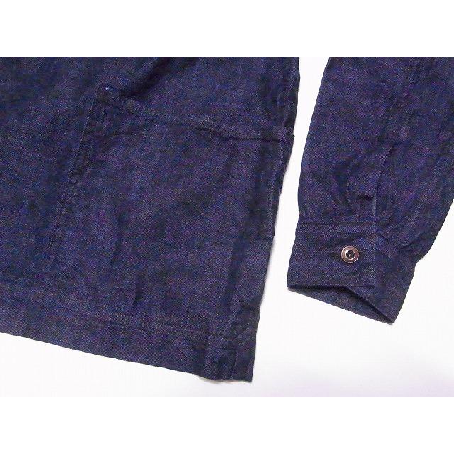 FULLCOUNT フルカウント USN デニムプルオーバージャケット 2017-1 8oz Denim Pullover Jacket デニム U.S.N. プルオーバー (インディゴブルー ...