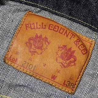 FULLCOUNT フルカウント デニムジャケット 2101 2101W サード ジージャン 3rd TYPE NO PLEATS 13.7 oz. Gジャン リニューアル (インディゴブルー ...