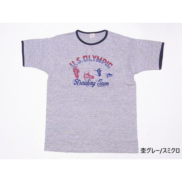 WAREHOUSE ウエアハウス Tシャツ リンガー STREAKING TEAM 4059 リンガーTシャツ リンガーT : American Clothing Cream - 通販 ...