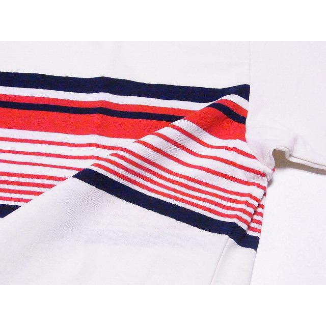 WAREHOUSE ウエアハウス Tシャツ パネルボーダーT 4093 PANEL BORDER パネルボーダーTシャツ (クリーム/ネイビー ...