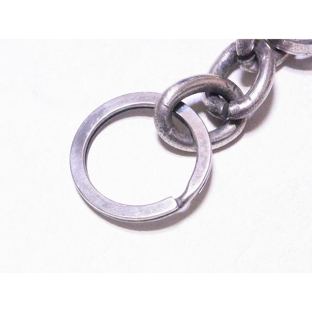 INCEPTION インセプション キーホルダー IPK-04 Fホール カラビナ キーホルダー 真鍮 ブラス製 本銀厚塗りメッキ (シルバーメッキ) :IPK-04:American ...