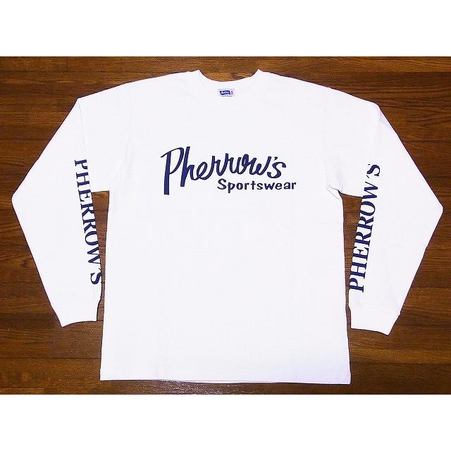 Pherrow's Pherrow's[フェローズ] ロンT 18S-PLT1 Sportswear (ホワイト) : American Clothing Cream - 通販 - Yahoo ...
