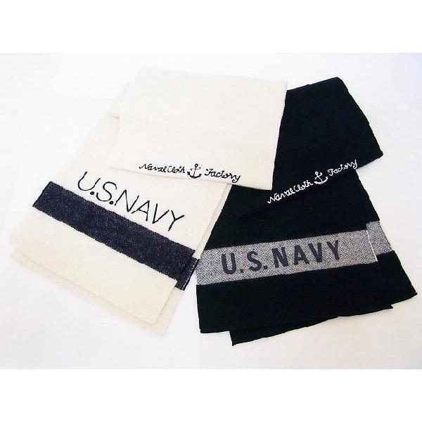 Pherrow's Pherrow's[フェローズ] マフラー USN-BM U.S.NAVY : American Clothing ...