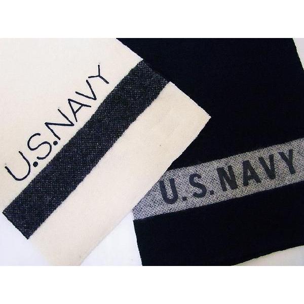Pherrow's Pherrow's[フェローズ] マフラー USN-BM U.S.NAVY : American Clothing ...