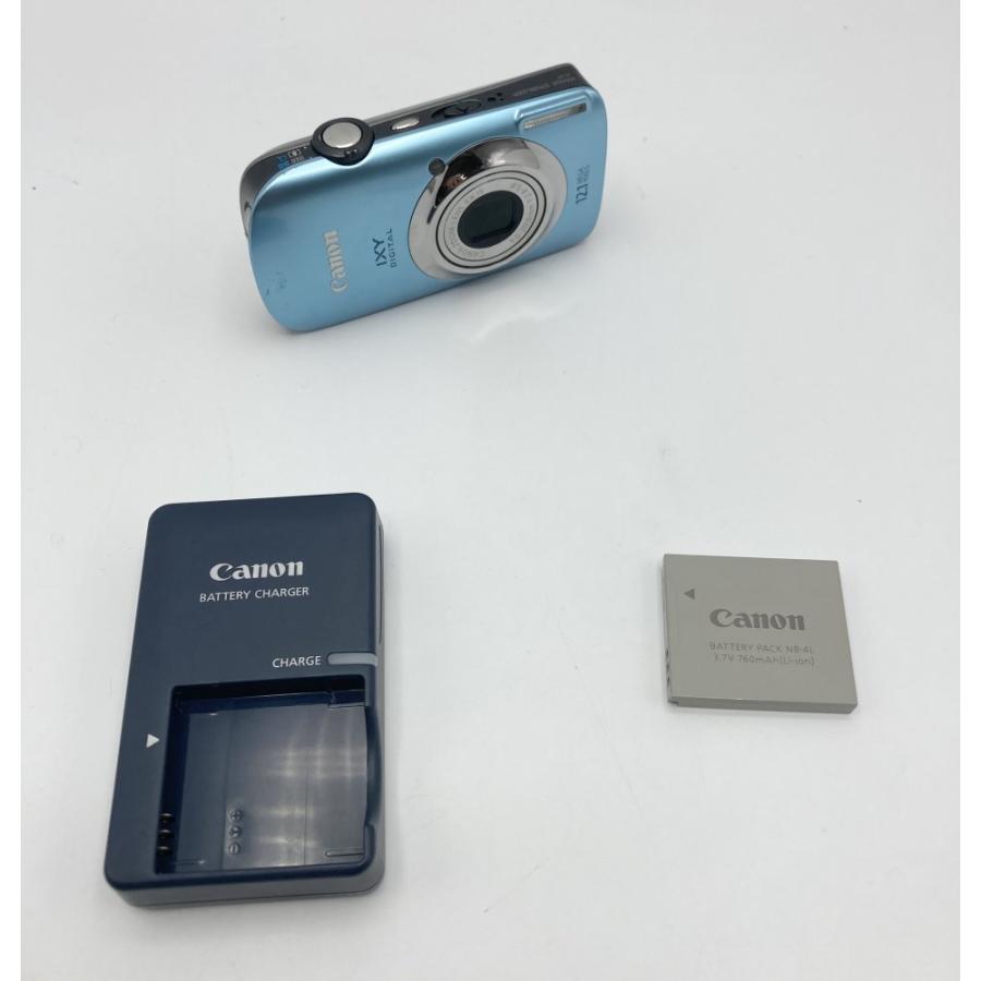 中古 Canon デジタルカメラ IXY DIGITAL (イクシ) 510 IS ブルー IXYD510IS(BL) : ショッピングクレア ...