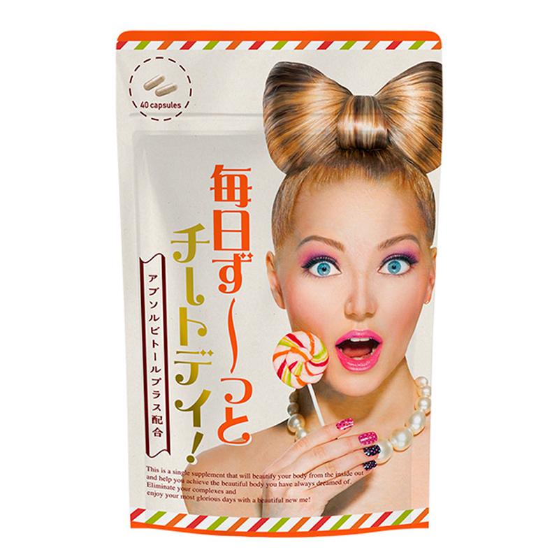 毎日ずーっとチートデイ[ビターオレンジ]ver 12.72g（1粒318mg×40粒）アブソルビトールプラス キトサン ギムネマ サラシア 白インゲン ダイエット : CREA STORE ...