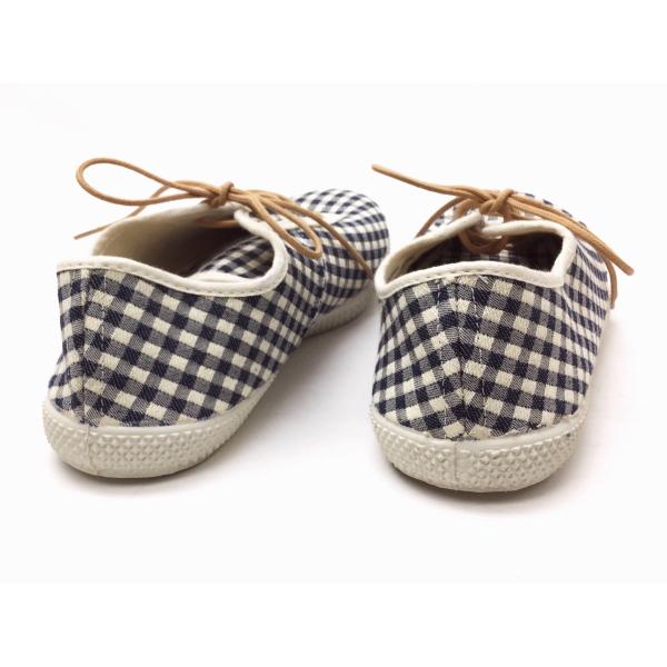 CEBO セボ 208PF ギンガムチェックスニーカー GINGHAM NAVY レディース 靴 セボのスニーカー :57733354 ...