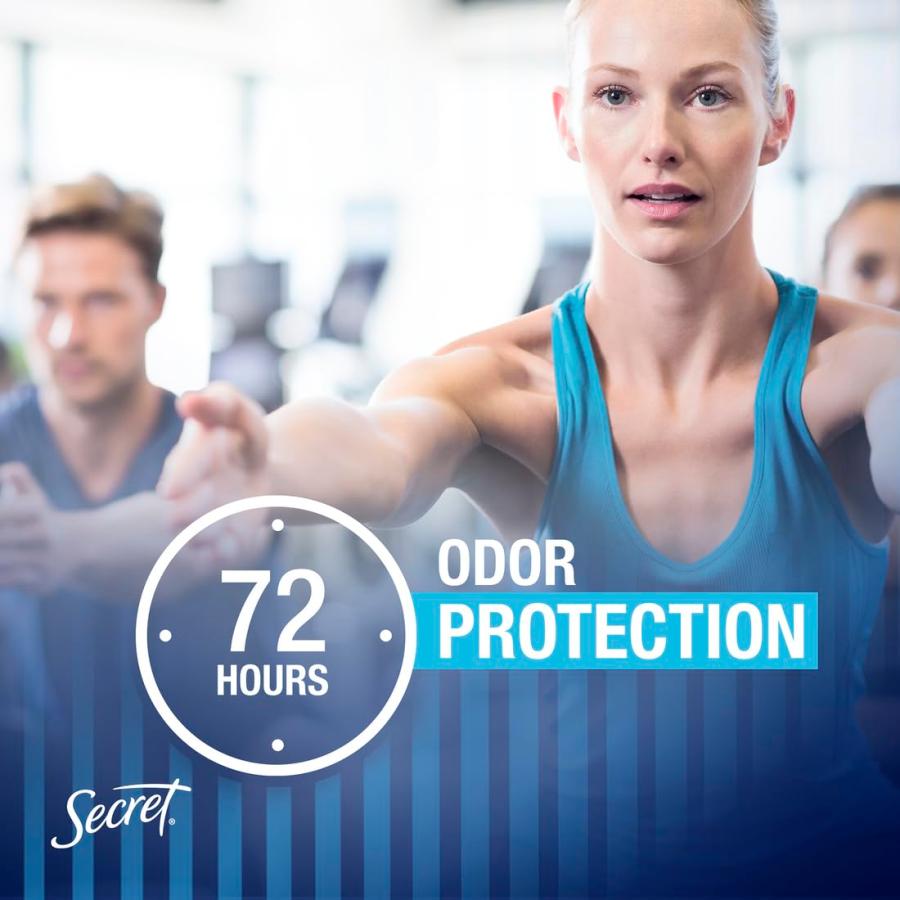 シークレット アウトラスト Secret OUTLAST クリアジェル 制汗デオドラント コンプリートリークリーンの香り 2.6オンス（約 ...