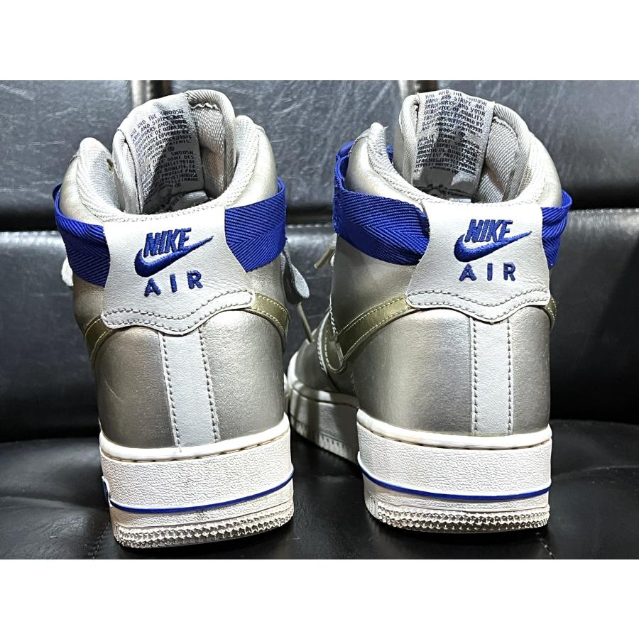 レディース ナイキ 09年 エアフォース1 ハイ 24.5cm シルバー NIKE AIR FORCE1 HIGH : ftw001nike425986 : creep - 通販 ...