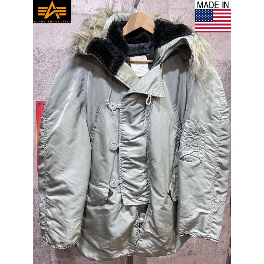 90'S USA製 アルファ N-3B シルバー M ALPHA 米国製 : out007alpha1459763 : creep - 通販 - Yahoo!ショッピング