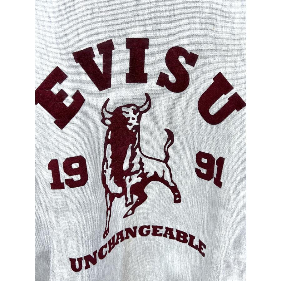 EVISU リバースウィーブ ラグラン クルー スウェット 42 エヴィス サイドリブ 空環 トレーナー : swt001evisu58103 : creep - 通販 - Yahoo!ショッピング