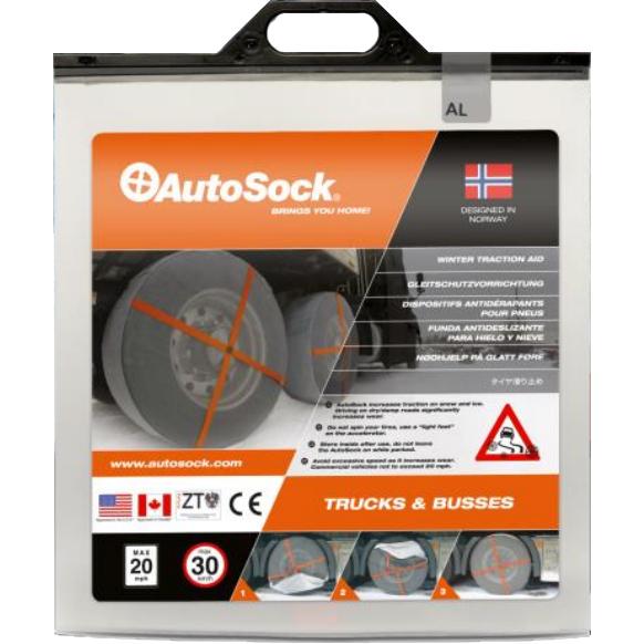 【日本正規品】オートソック AL59 AutoSockハイパフォーマンス 大型車用 トラック・バス 布製 チェーン規制対応 タイヤチェーン ...