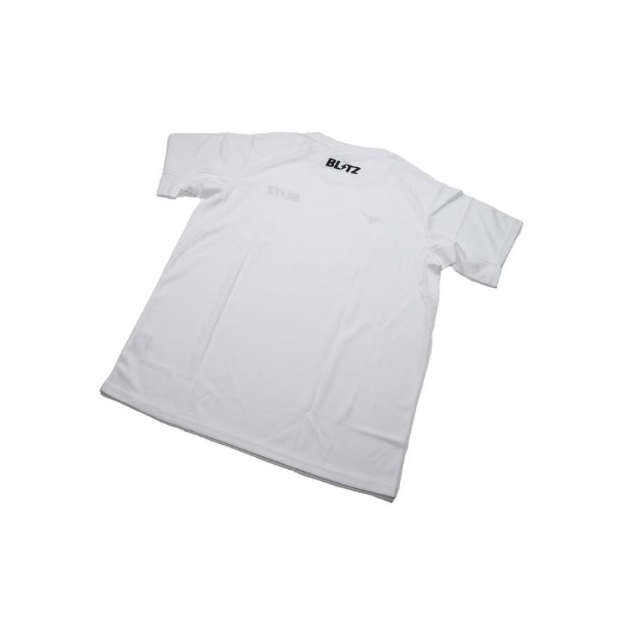 BLITZ ブリッツ MIZUNO ドライ Tシャツ XLサイズ 13657 DRY T-Shirt WHITE WEAR グッズ ロゴ ...