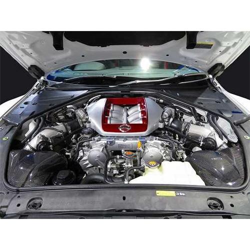 BLITZ ブリッツ 27025 カーボンインテークシステム 日産 R35 GT-R用 コアタイプ:A3 ステンレスメッシュ CARBON ...