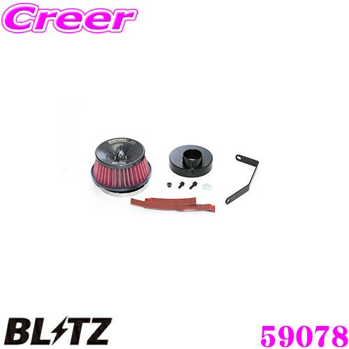 BLITZ No.59078 SUS POWER CORE TYPE LM-RED 三菱 eKアクティブ eKスポーツ[ターボエンジン](H81W H82W)用 :blitz-59078 ...